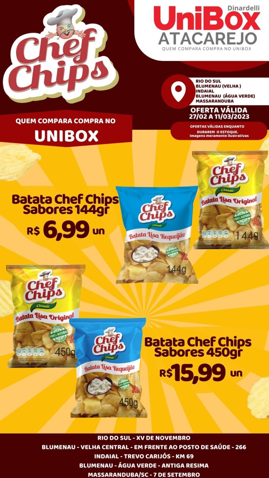 CHEF CHIPS - Unibox